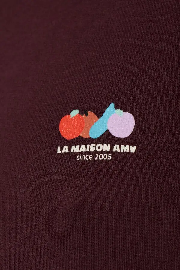 American Vintage Graphic Logo Sweatshirt