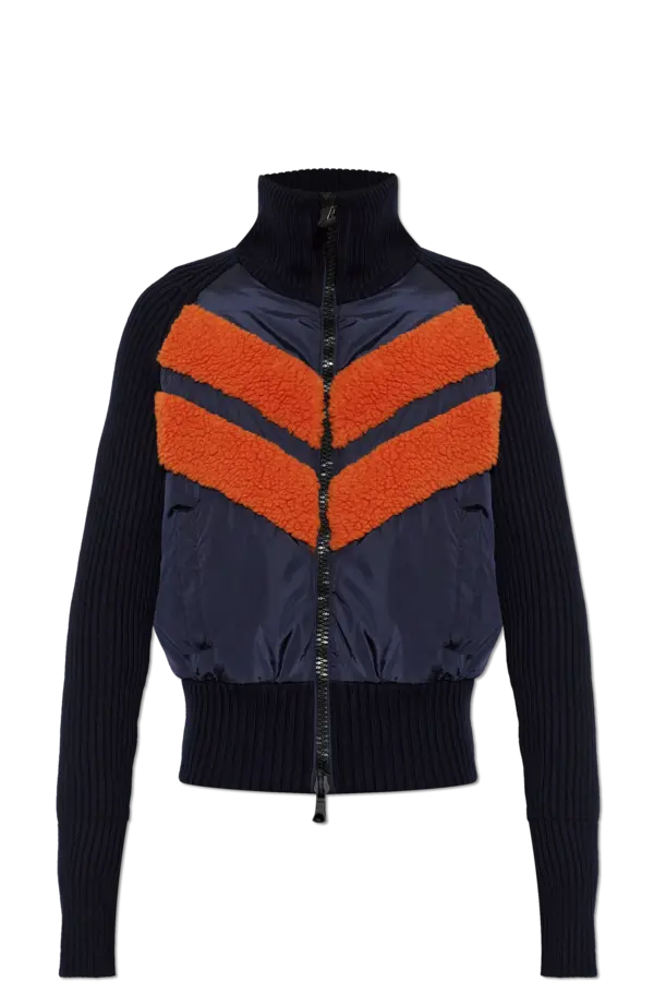 Dsquared2 Jacket Made Of Combined Fabrics