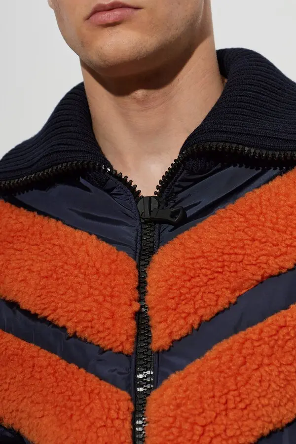Dsquared2 Jacket Made Of Combined Fabrics