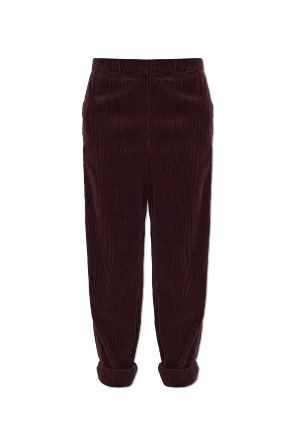 American Vintage Corduroy Trousers - Purple