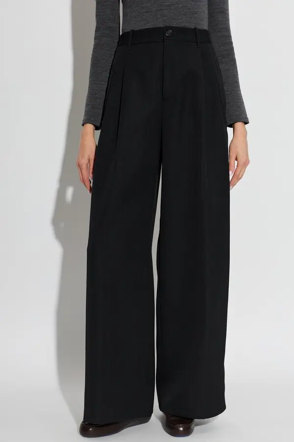 JIL SANDER Wool Gabardine Trousers