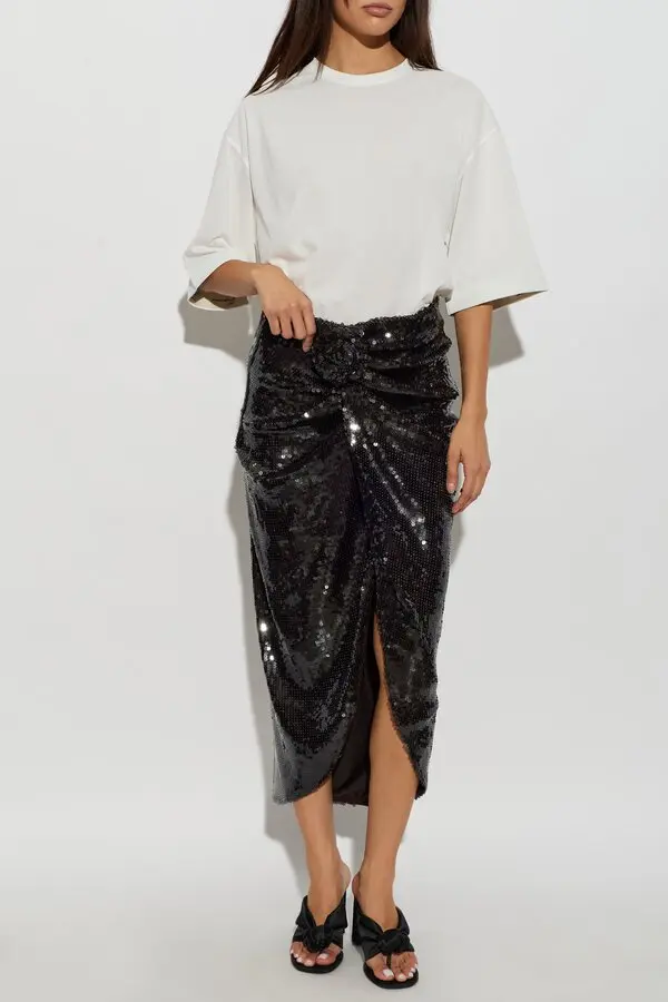ROTATE BY BIRGER CHRISTENSEN Sequin Skirt
