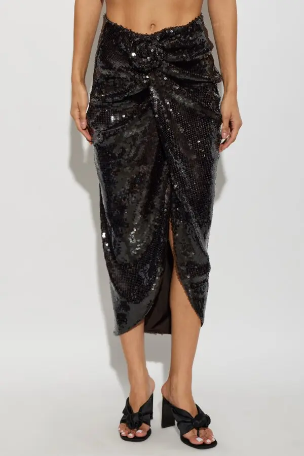 ROTATE BY BIRGER CHRISTENSEN Sequin Skirt