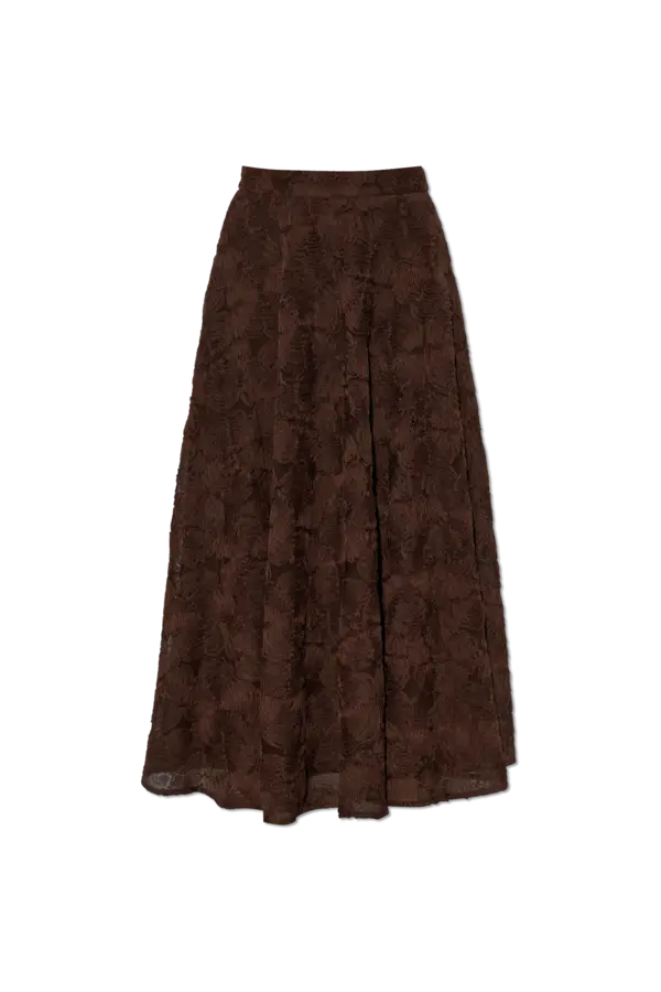 ROTATE BY BIRGER CHRISTENSEN Floral Skirt - Brown