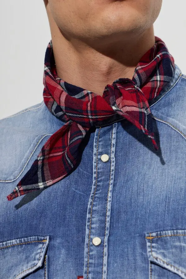 Dsquared2 Distressed Denim Shirt