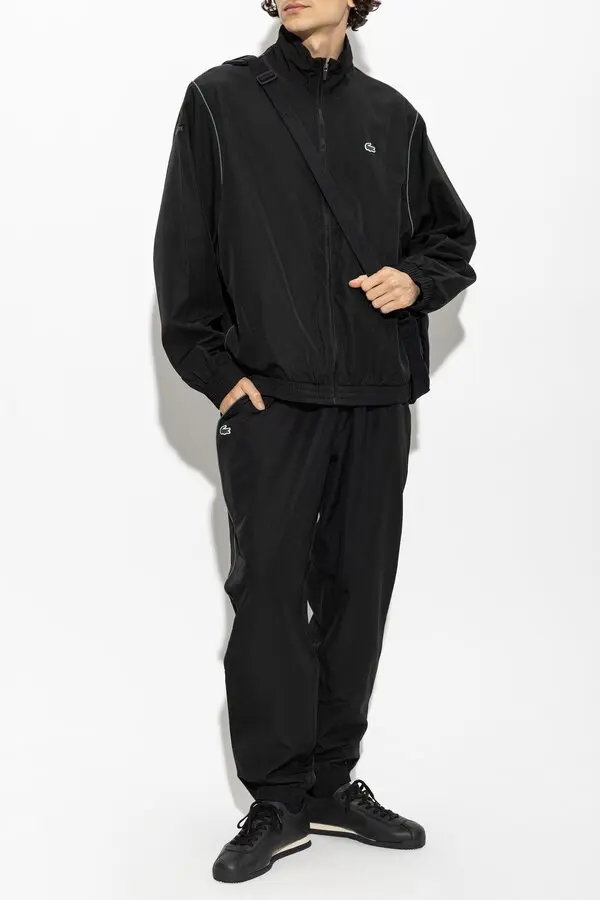 Lacoste Tracksuit With Embroidered Crocodile Logo