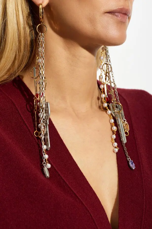 Dsquared2 Brass Earrings