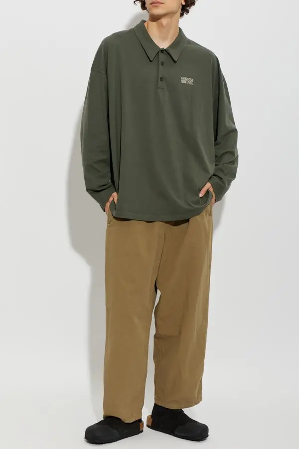 American Vintage Oversize Polo Shirt