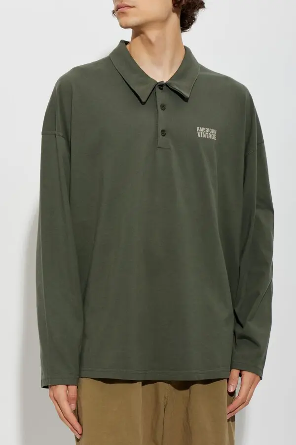 American Vintage Oversize Polo Shirt