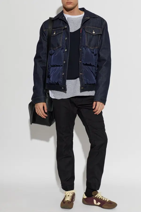 Dsquared2 Trousers With Contrast Stitching