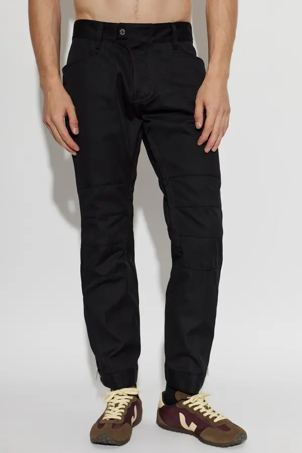 Dsquared2 Trousers With Contrast Stitching
