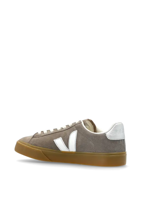 VEJA Campo Low Top Sneakers With Suede Accents - Brown