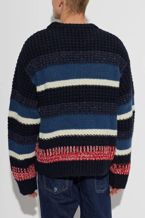 Dsquared2 Striped Knit Sweater