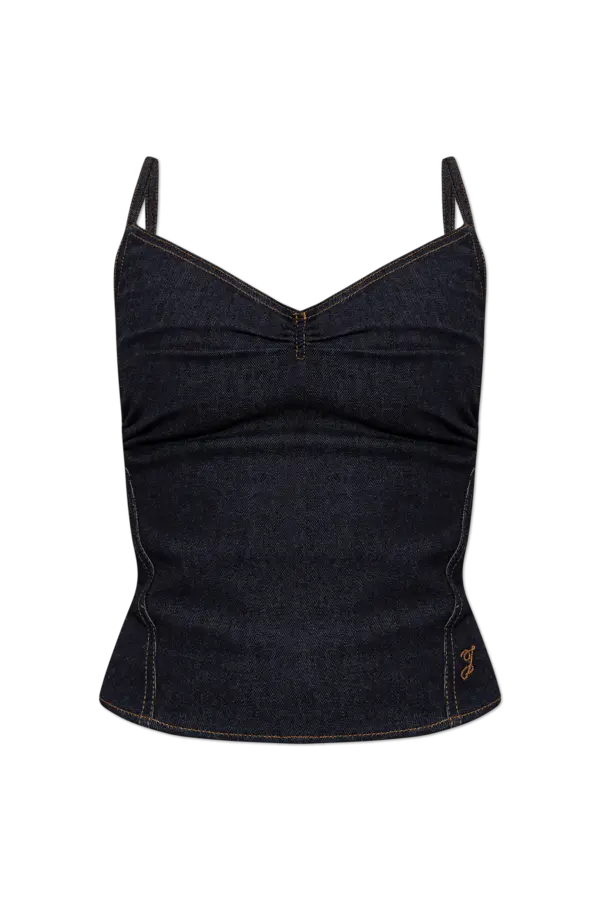 Jacquemus Denim Top 'de-nimes Pina - Navy Blue