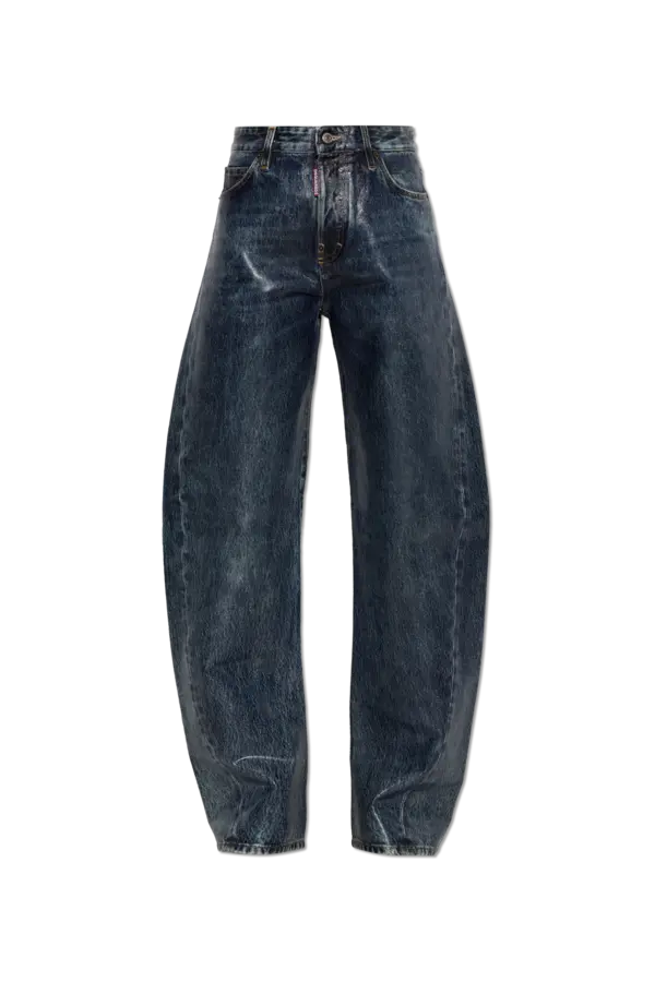 Dsquared2 Loose Twst" Jeans - Navy Blue