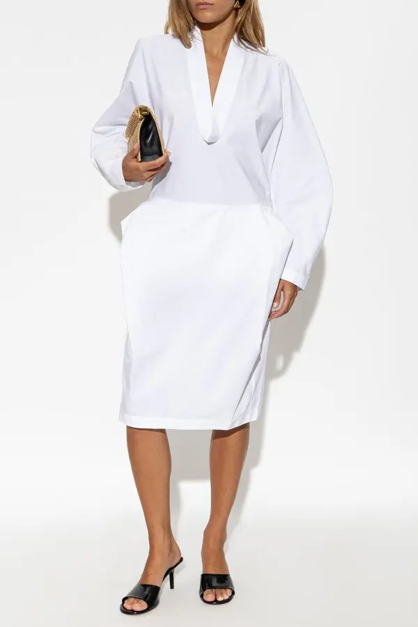 Jacquemus Loose Dress With Rounded Sleeves