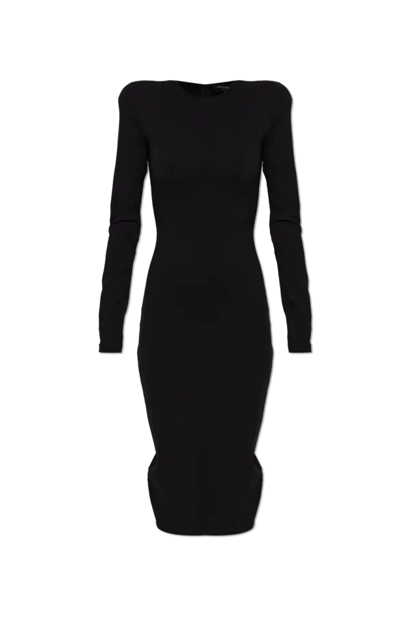 Dsquared2 Dress With Sewn-in Shoulder Pads - Black