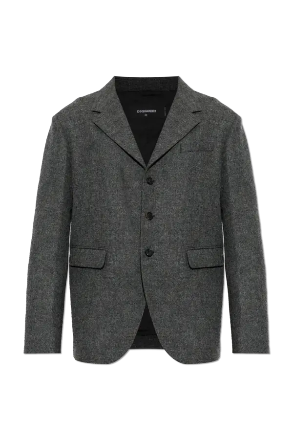 Dsquared2 Wool Blazer - Grey