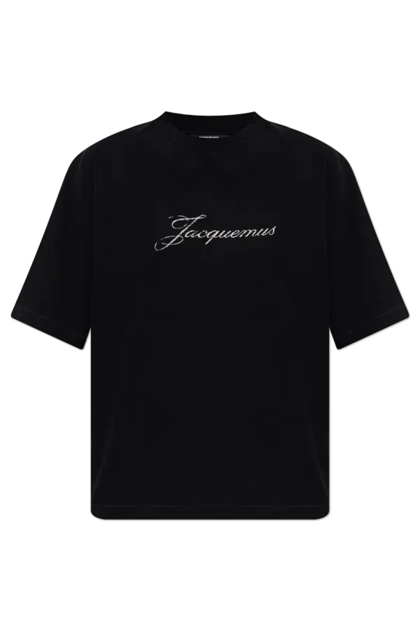 Jacquemus T-shirt With Logo - Black
