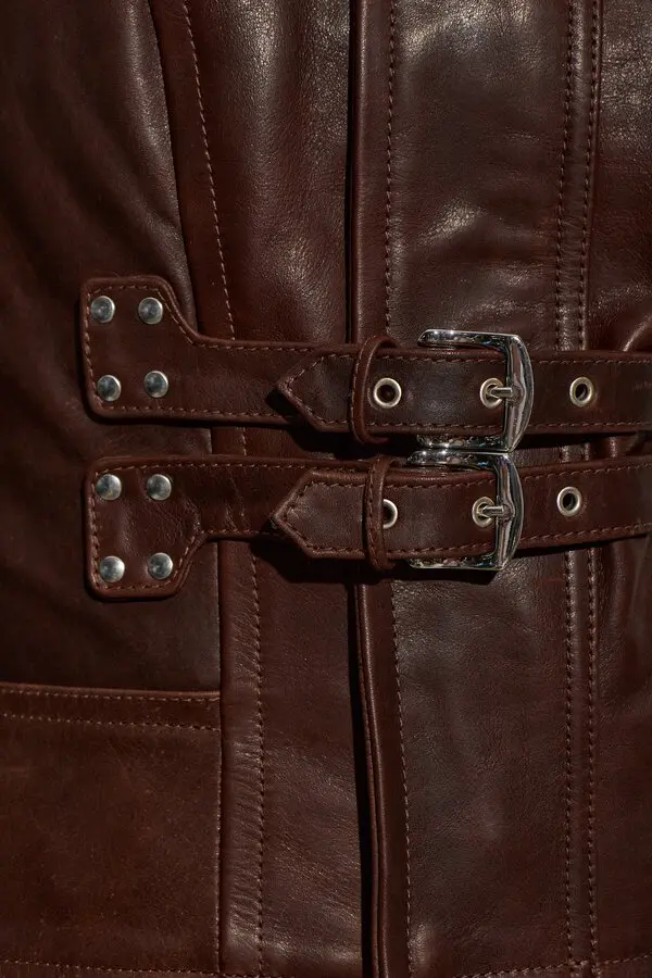 Dsquared2 Leather Jacket