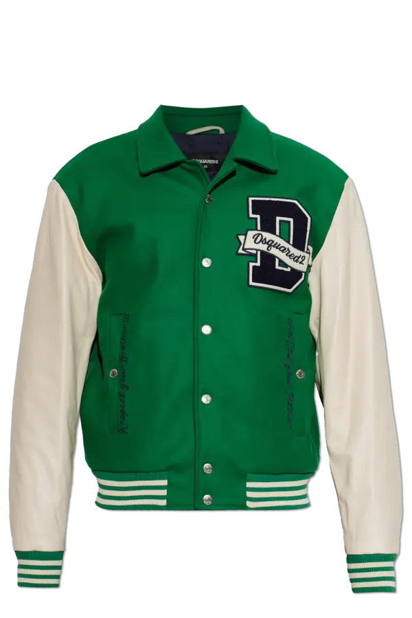 Dsquared2 Bomber Jacket - Green