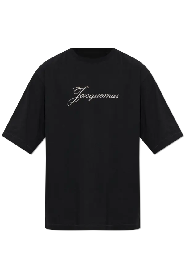 Jacquemus T-shirt With Logo - Black