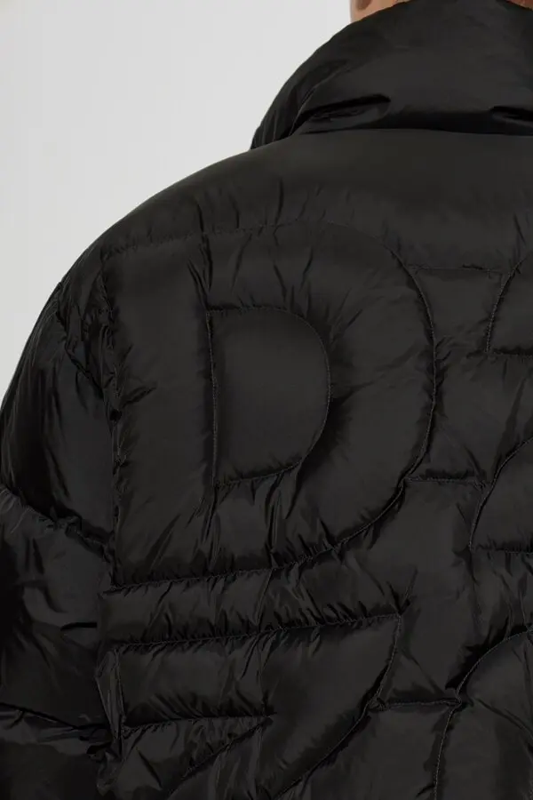 Dsquared2 Down Jacket With Quilted Initials