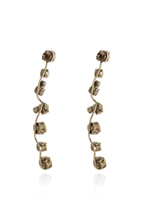 FORTE_FORTE Earrings With Shimmering Crystals