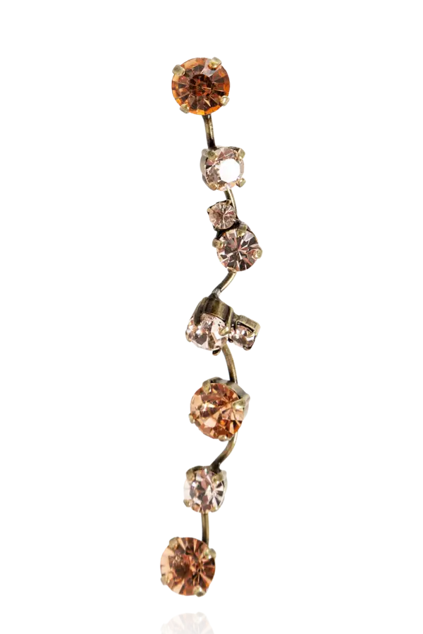 FORTE_FORTE Earrings With Shimmering Crystals