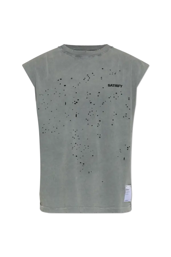 Satisfy Sleeveless T-shirt ‘mothtech