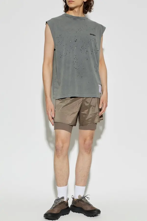 Satisfy Sleeveless T-shirt ‘mothtech