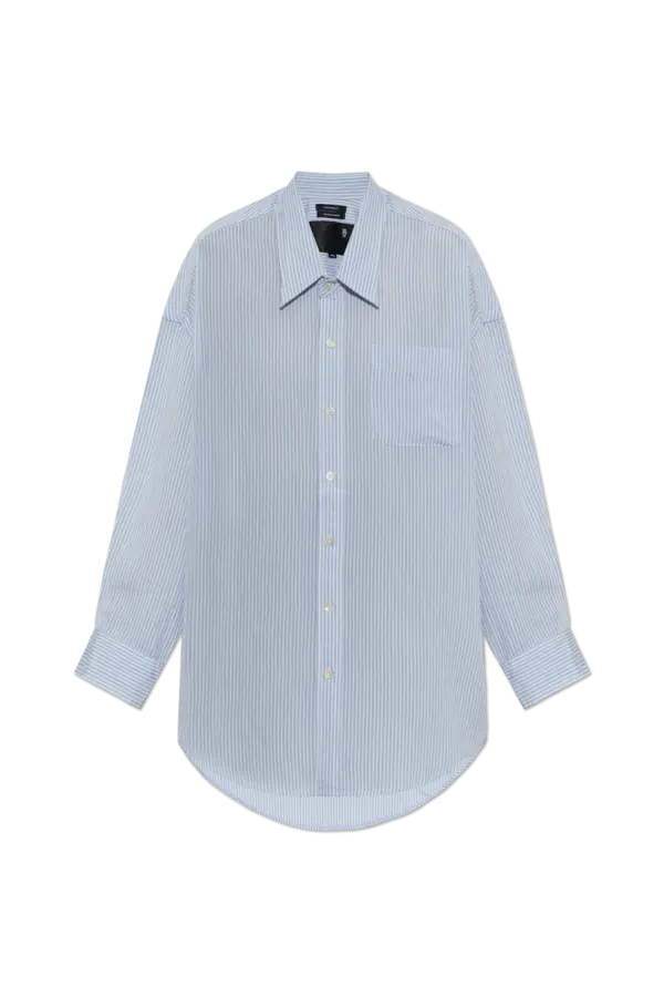 R13 Oversize' Shirt - Blue