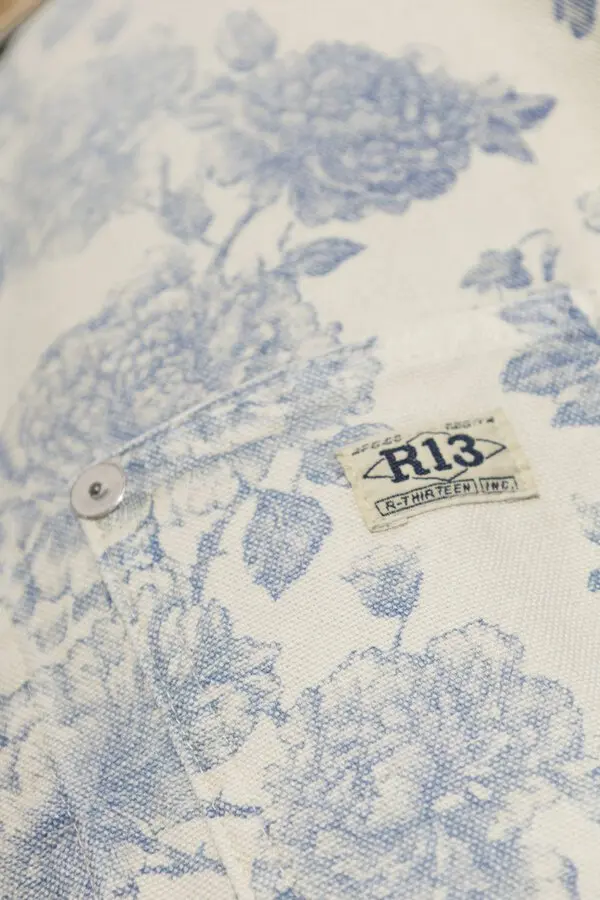 R13 Denim Jacket In ‘vintage’ Style