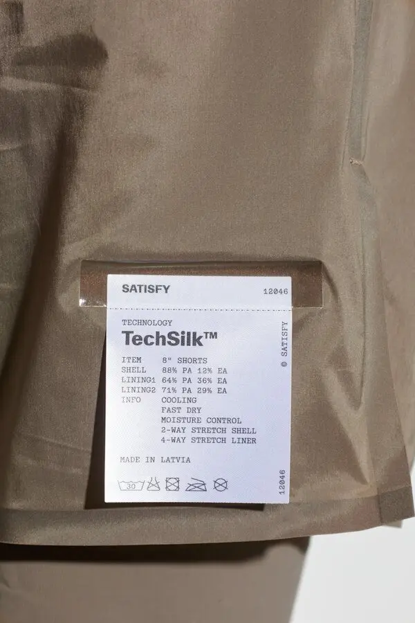 Satisfy Techsilk 8’ Shorts