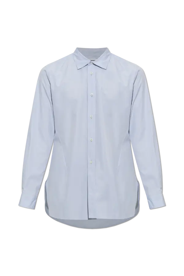 JIL SANDER Cotton Shirt - Light Blue