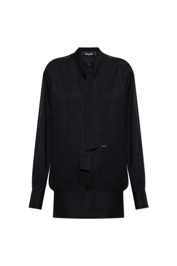 Dsquared2 Silk Shirt - Black