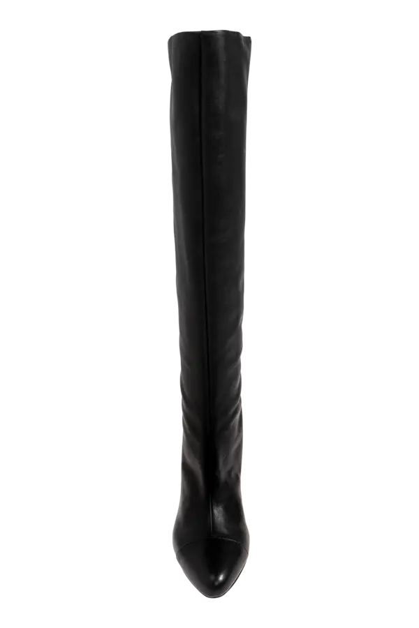ODISSI Leather Heeled Boots