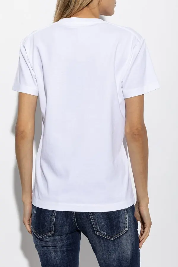 Dsquared2 T-shirt With Logo Appliqu