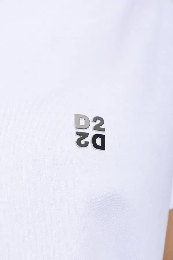 Dsquared2 T-shirt With Logo Appliqu