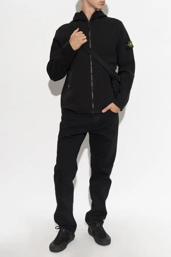 Stone Island Sweatshirt With Logo Patch