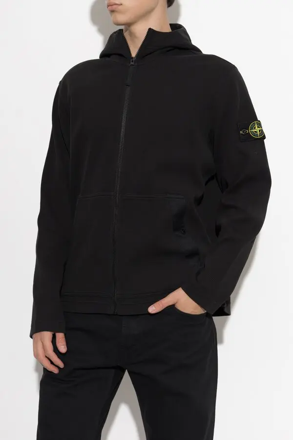 Stone Island Sweatshirt With Logo Patch