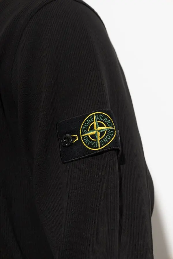 Stone Island Sweatshirt With Logo Patch