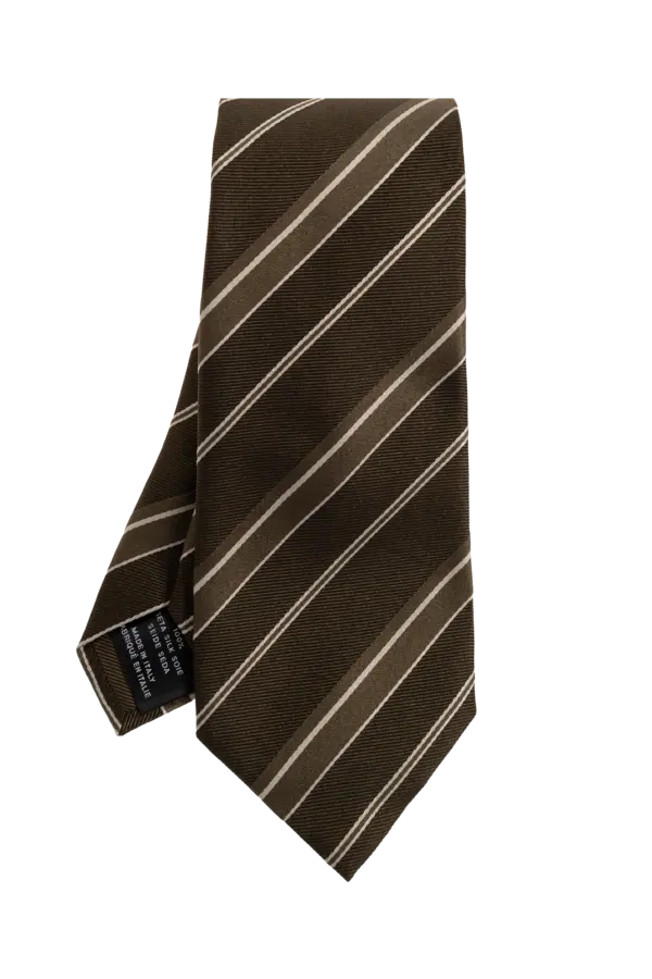 TOM FORD Silk Tie - Green