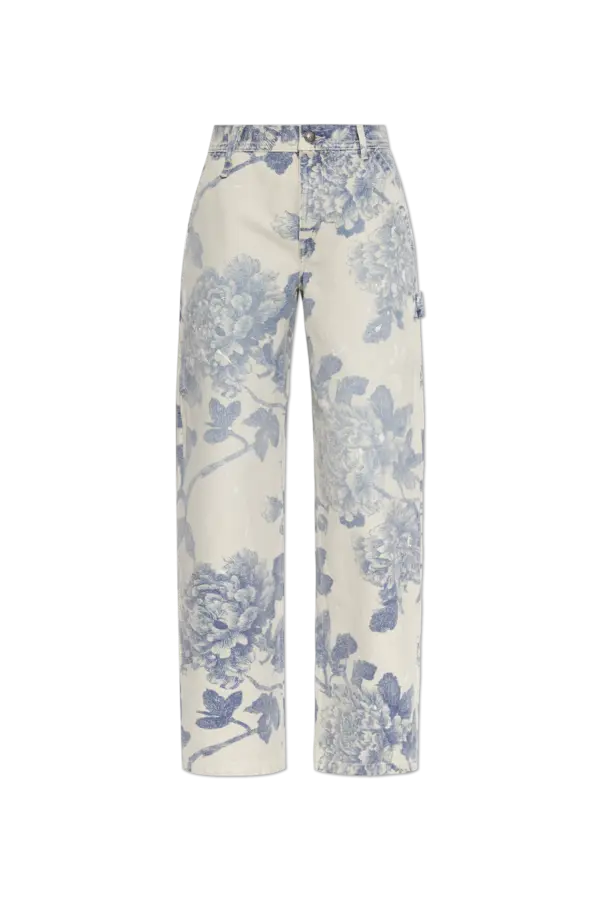 R13 Vintage’-style Jeans - Beige