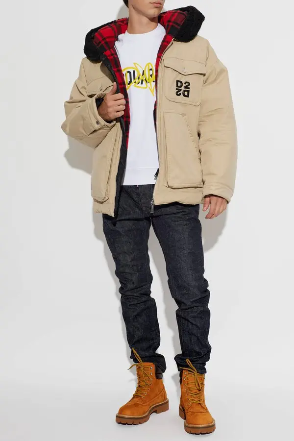 Dsquared2 Leather Shoes " Monogram