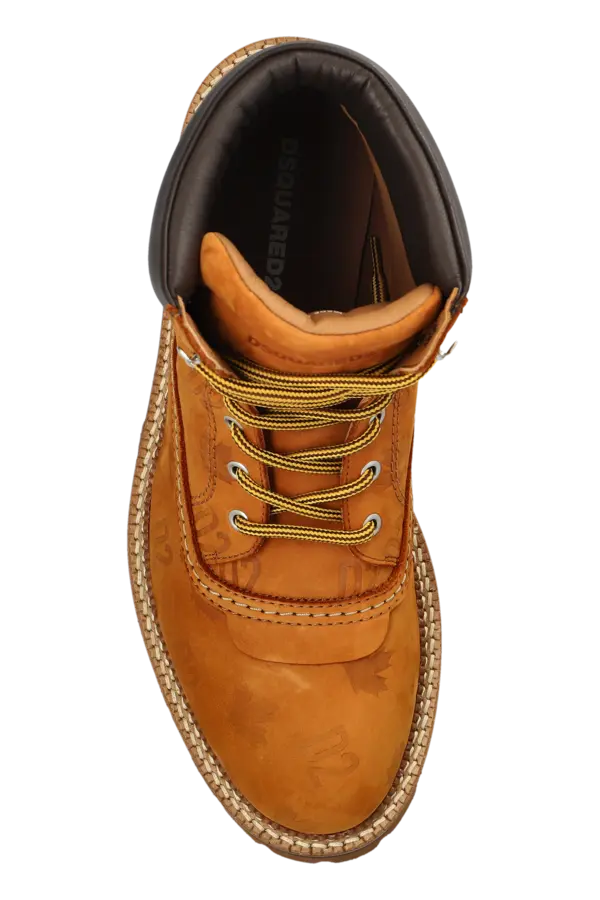 Dsquared2 Leather Shoes " Monogram