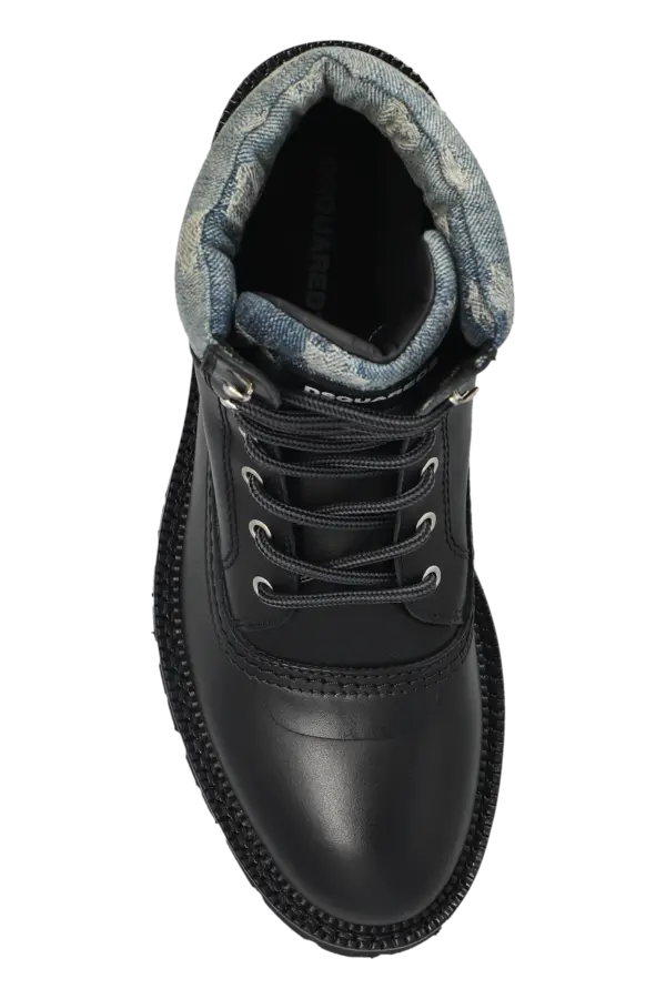 Dsquared2 Monogram" Leather Shoes