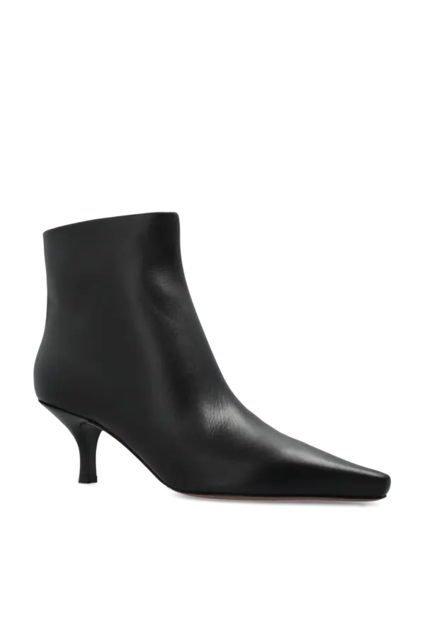 Paris Texas Rose’ Heeled Ankle Boots