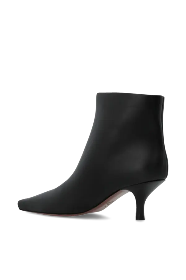 Paris Texas Rose’ Heeled Ankle Boots