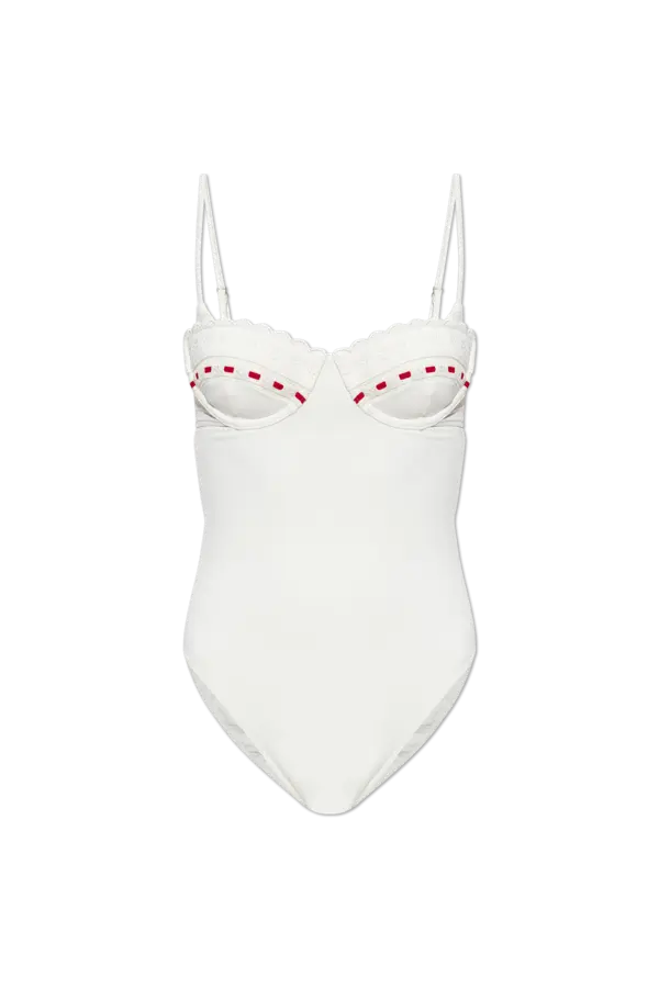 Posse Pia One Piece’ One-piece Swimsuit - White